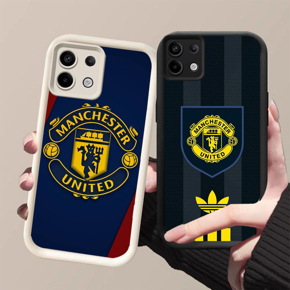 Jual GK-32 FC Manchester Silikon hitam putih Casing untuk Infinix Tecno ...