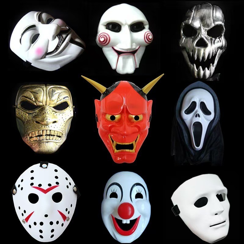 Jual Topeng Topeng Jason Cosplay Halloween Dewasa Unisex V for Vendetta ...
