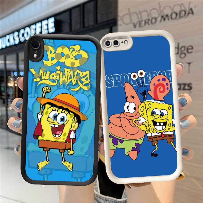 Jual GK-82 SpongeBob SquarePants Silikon hitam putih Casing untuk ...