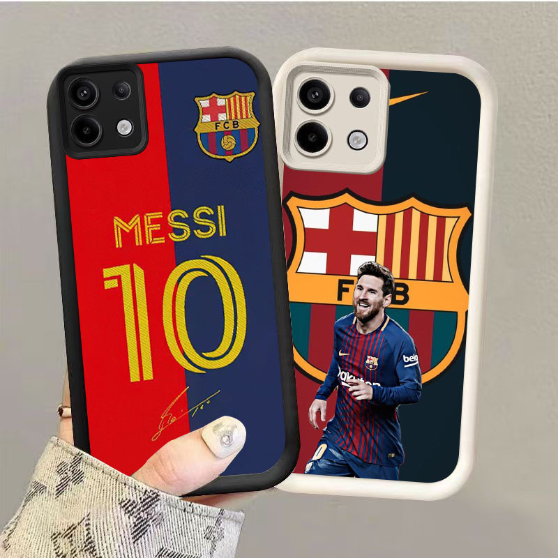 Jual GK-53 Messi Silikon hitam putih Casing untuk Infinix Note Zero 30 ...