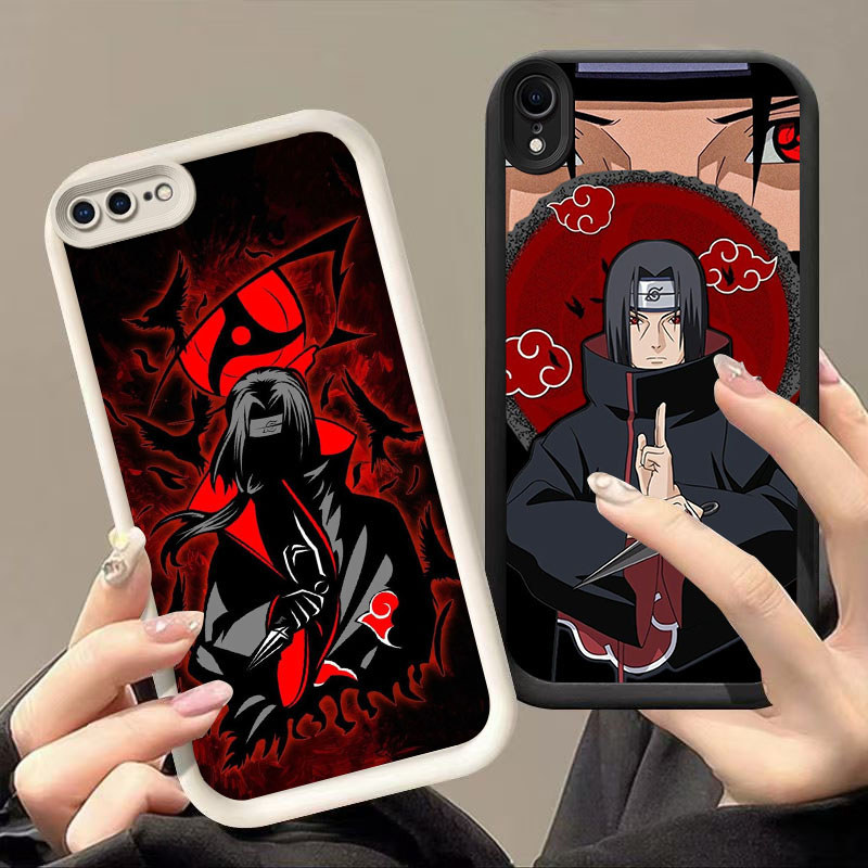 Jual GK-56 Naruto Silikon hitam putih Casing untuk iPhone XR 8 X XS 7 6 ...