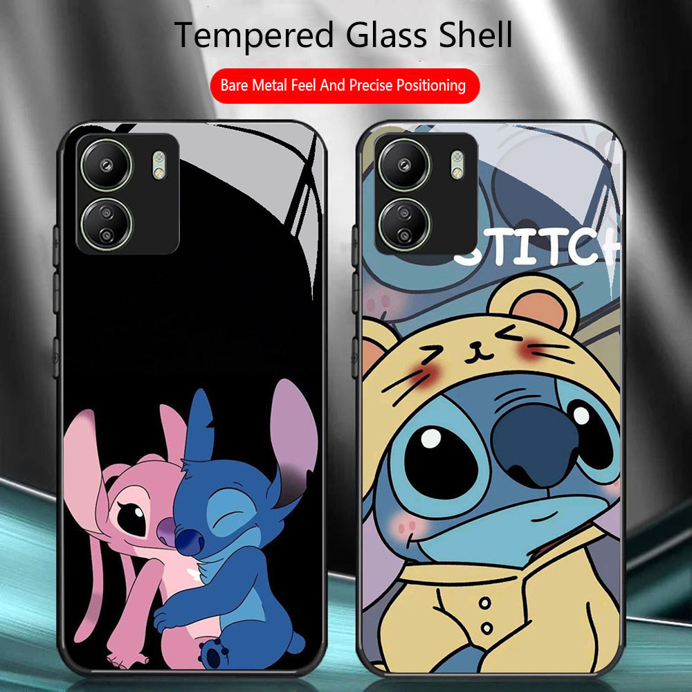 Jual TS-20 Angel Stitch HD Glass Casing untuk Xiaomi Redmi 13C A1 A2 ...