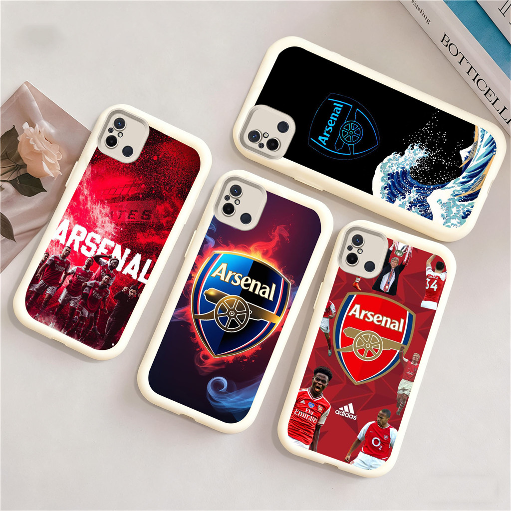 Jual KI2 A-Arsenal-FC Hp Plating Casing untuk Xiaomi Redmi Note POCO A1 ...