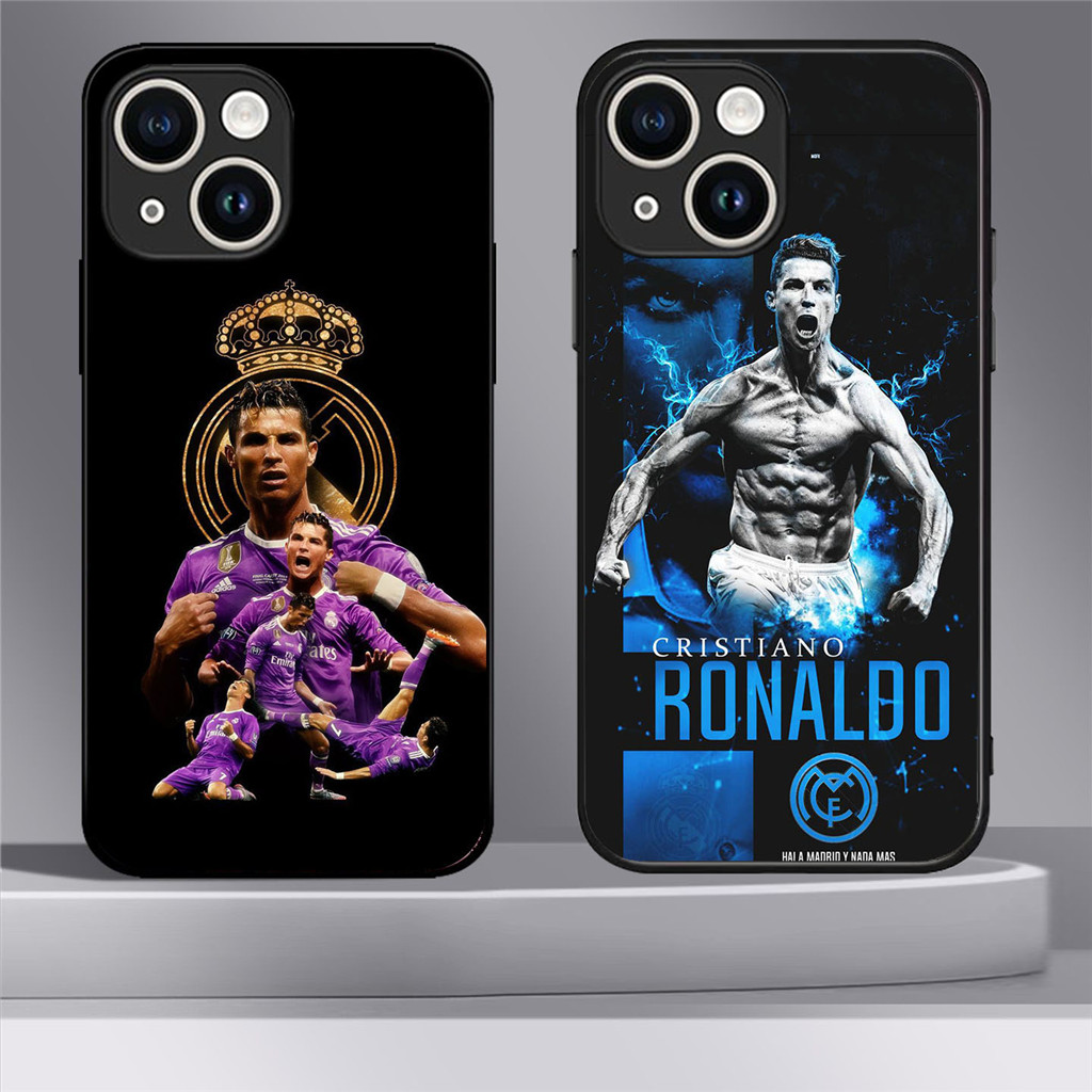 Jual BW-82 Ronaldo Real Madrid HD Glass Casing untuk iPhone 11 13 12 ...