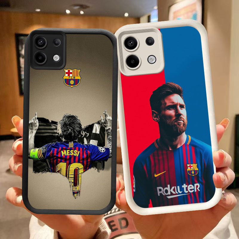 Jual DJ-27 Legendary messi Silicone Casing hitam putih untuk Infinix ...