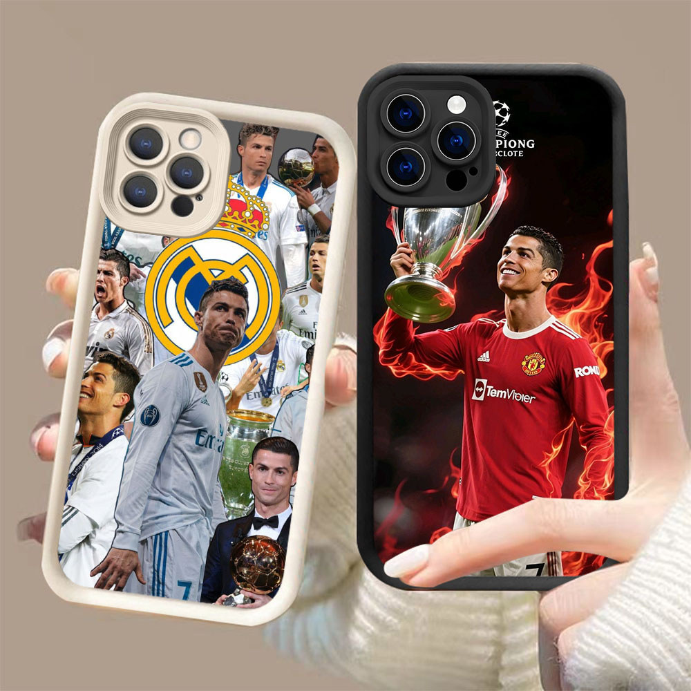 Jual MK-27 Ronaldo Shockproof Casing untuk Silikon hitam putih iPhone ...