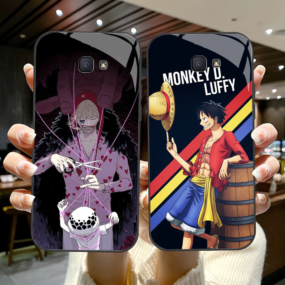 Jual BR-21 Monkey D Luffy HD Glass Casing untuk Samsung Note 9 S24 S25 ...