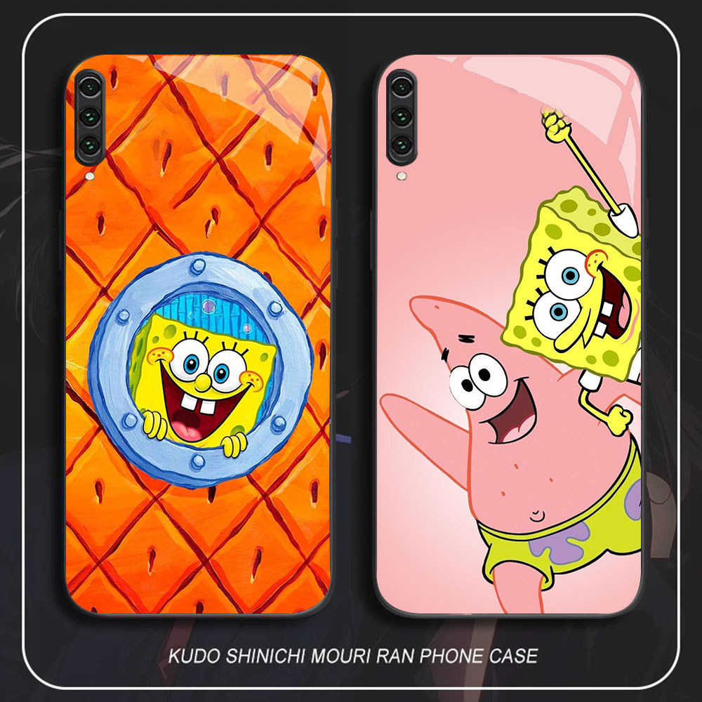 Jual BR-11 SpongeBob HD Glass Casing untuk Samsung A50 A70S A70 A10 A02 ...