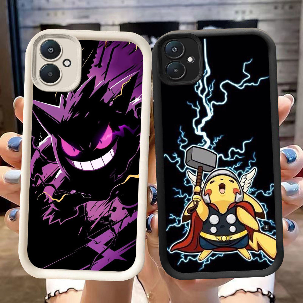 Jual DJ-50 X Pokemon Silicone Casing hitam putih untuk Xiaomi Redmi Poco 13T K60 A2 C65 C71 14T ...