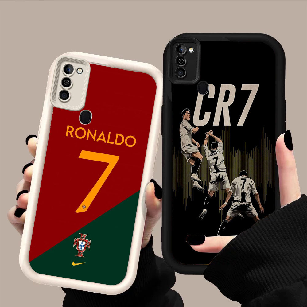 Jual KT-27 CR7 Ronaldo Shockproof Casing untuk Infinix Smart 5 HOT 10 ...