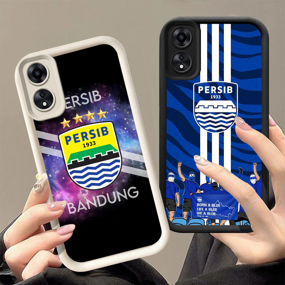 Jual JP-4 Bandung Persib Casing silikon lembut anti guncangan OPPO A17K ...