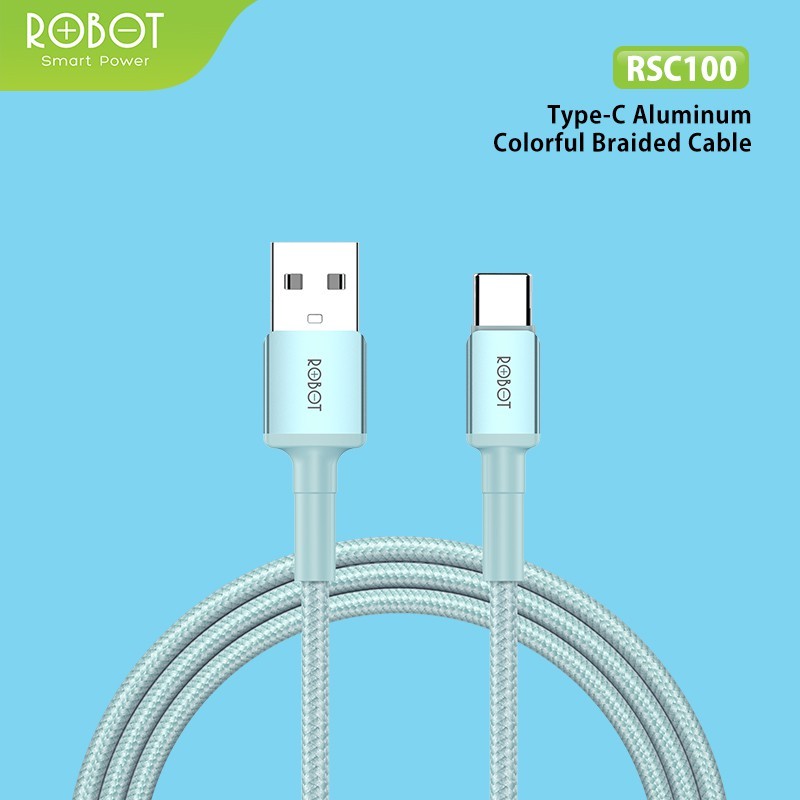 Jual ROBOT Kabel Data RSM100/RSC100/RSL100 Kabel Data Charging Type C ...