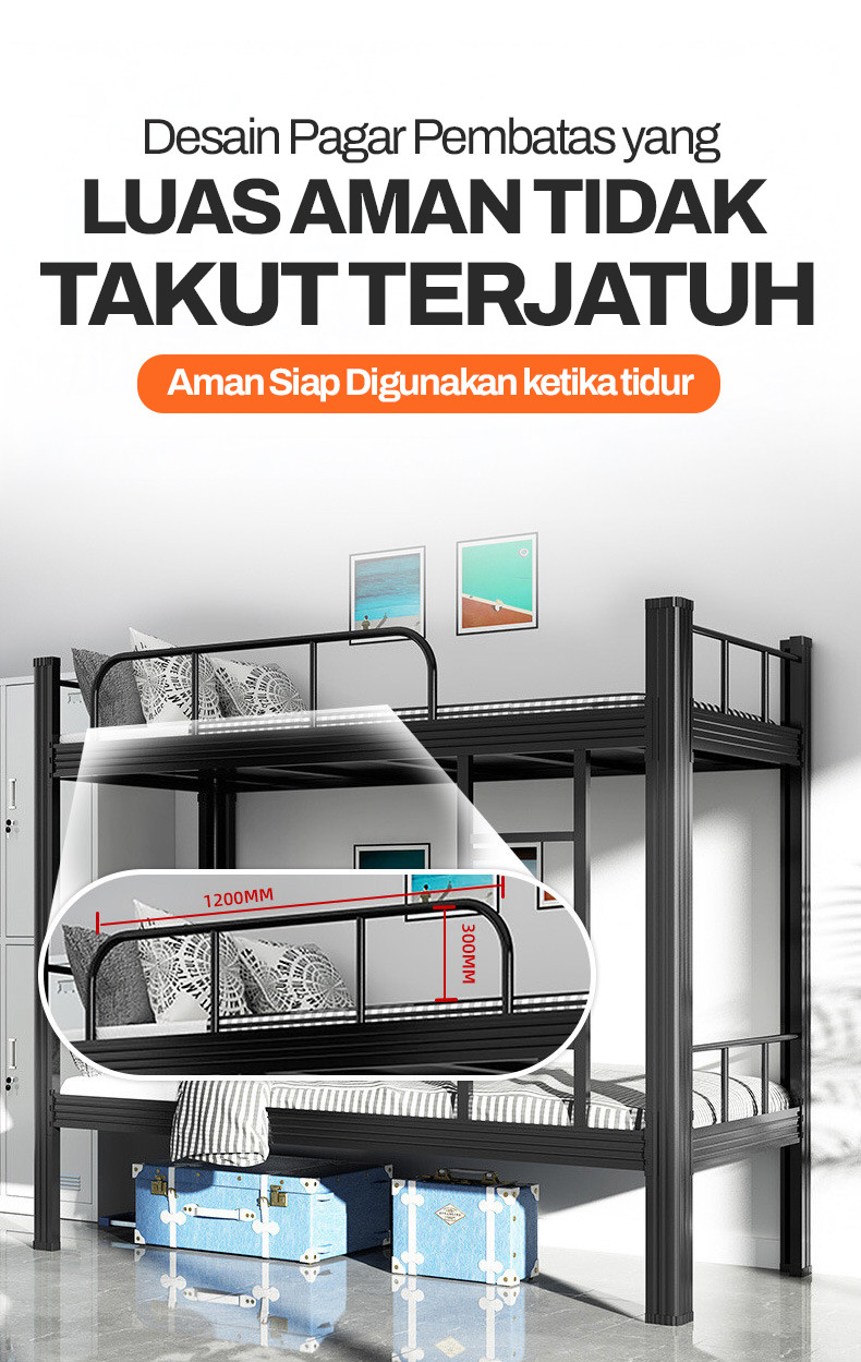 Jual Dipan Tempat Tidur - Ranjang Tingkat 2 Susun - Bunk Bed Ranjang ...
