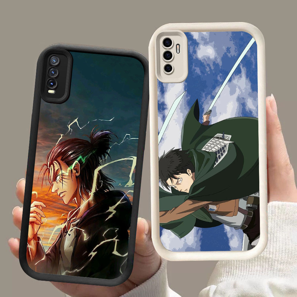 Jual DR-5 Attack on Titan Soft Casing untuk VIVO Y20 Y20i Y11S S1 Y20S ...