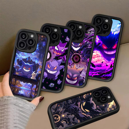 Jual Pokemon Gengar Hp Clear Plating Casing untuk Xiaomi Redmi Note ...