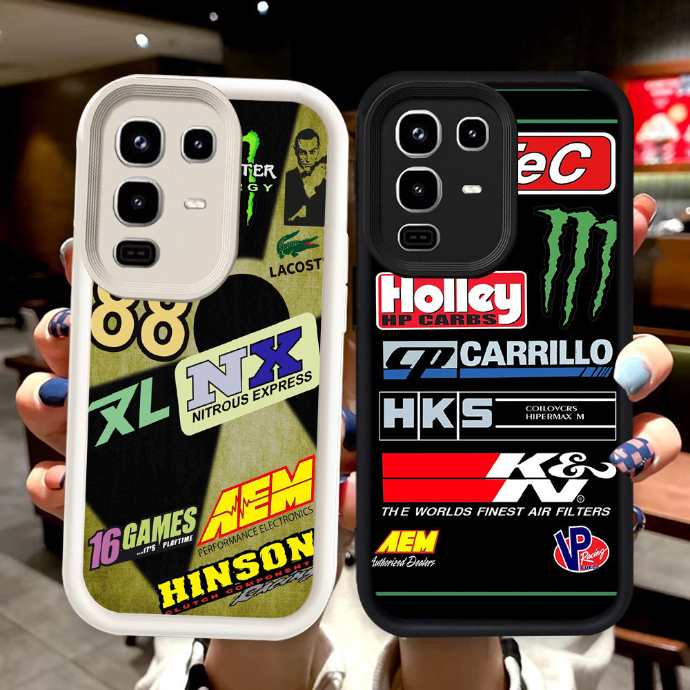 Jual N99 MoteC Silikon hitam putih Casing untuk Infinix Note 50 Pro 50X ...