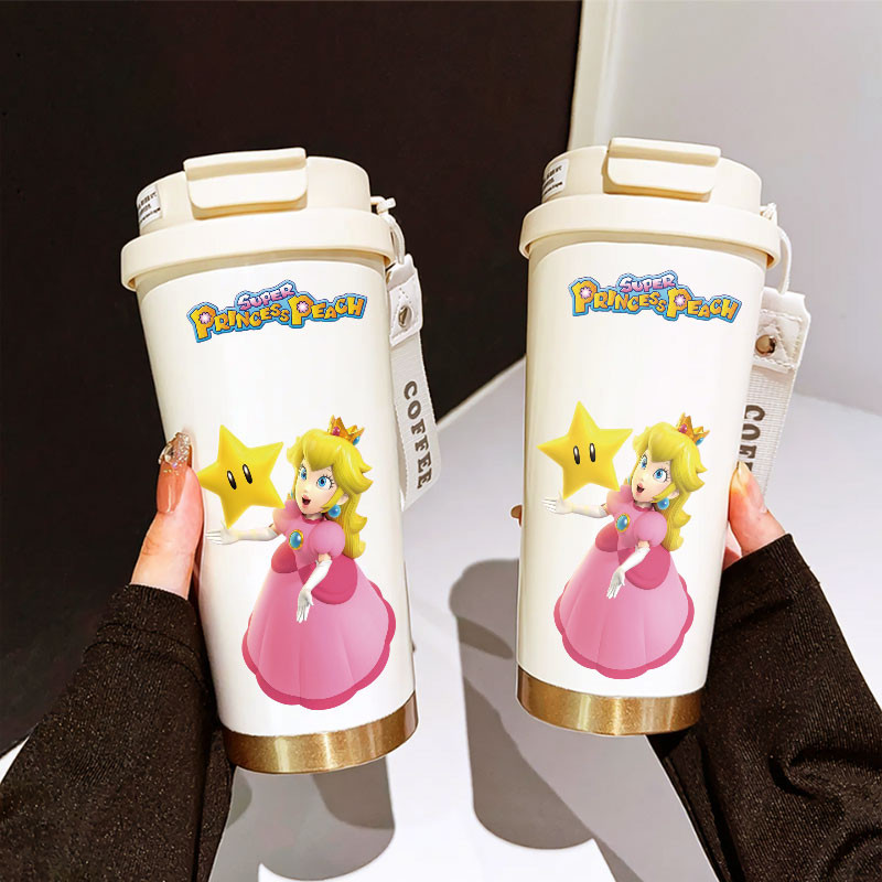 Jual Tumbler Super Princess Peach 500ml Stainless Steel 316 Portable ...