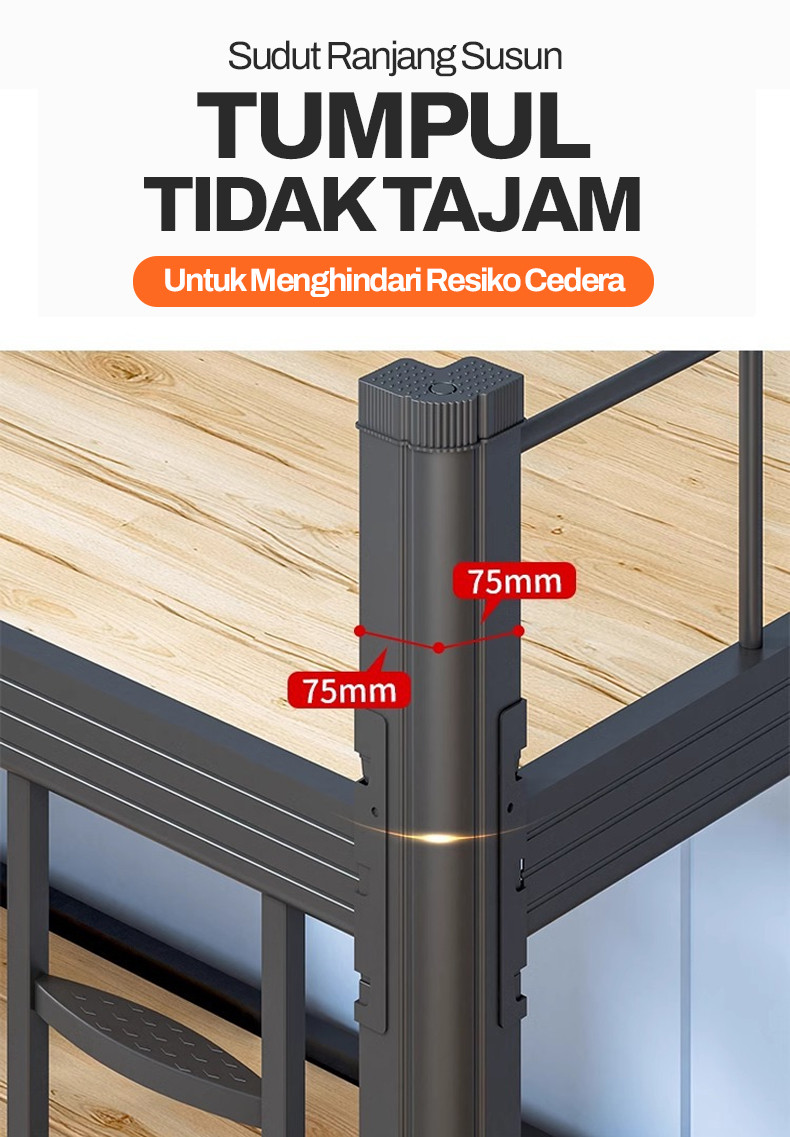 Jual Dipan Tempat Tidur - Ranjang Tingkat 2 Susun - Bunk Bed Ranjang ...