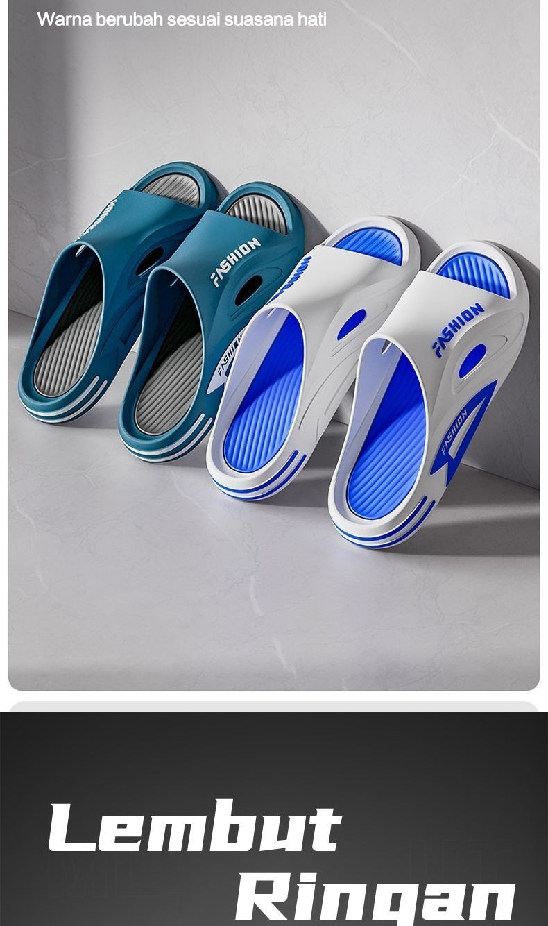 Jual Sandal pria 2026 model baru gaya Korea kasual untuk dipakai di ...