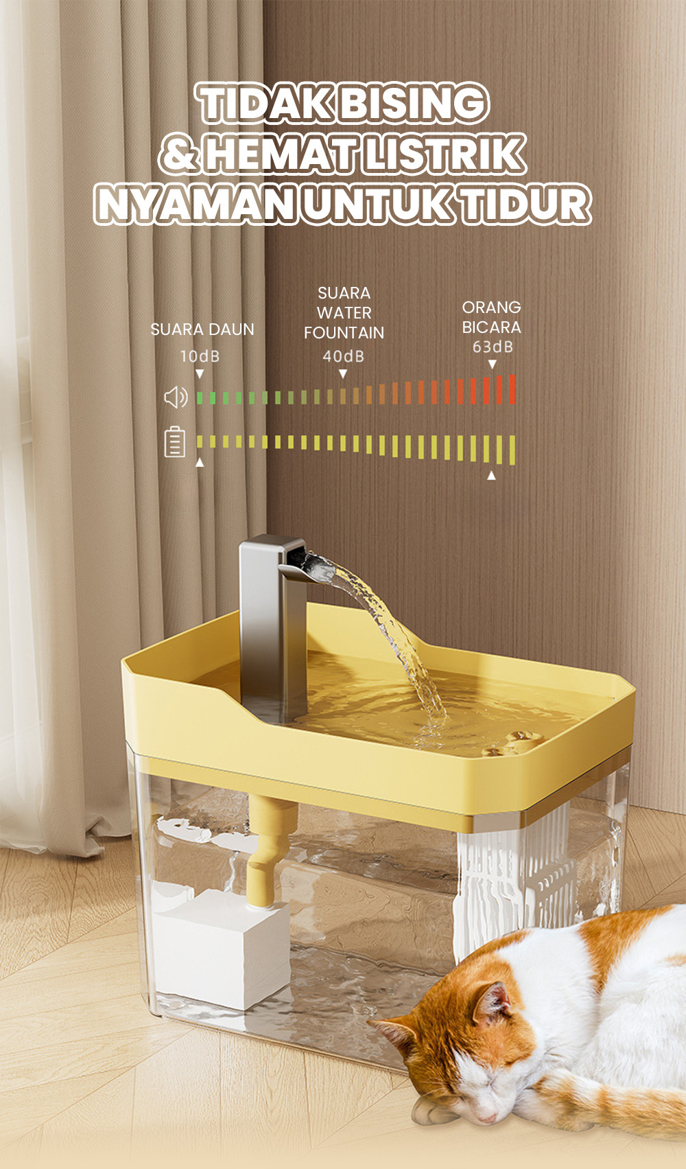 Jual [SPECIAL] FOCAT Tempat Minum Otomatis / Keran Air Otomatis Kucing ...