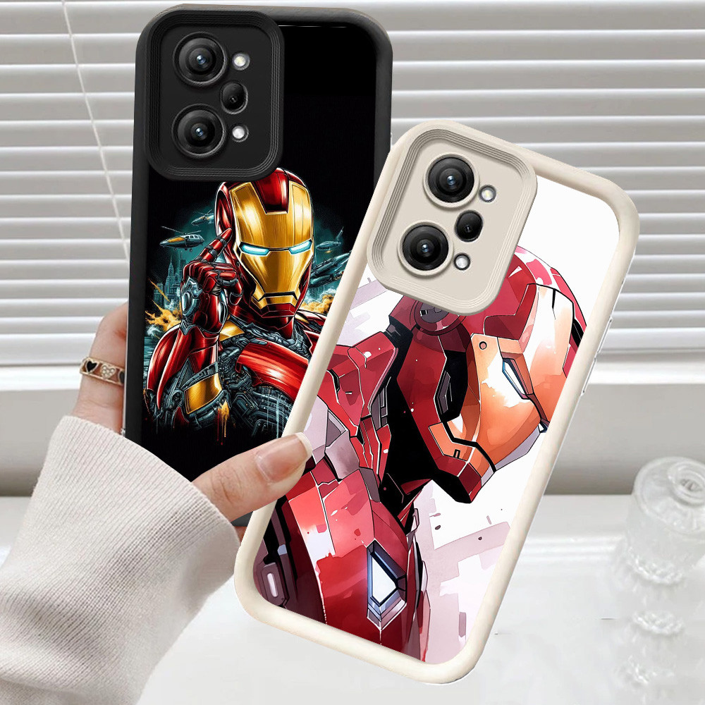 Jual CH54 Iron Man Lembut Casing untuk Xiaomi Redmi Note POCO A5 F7 12 ...