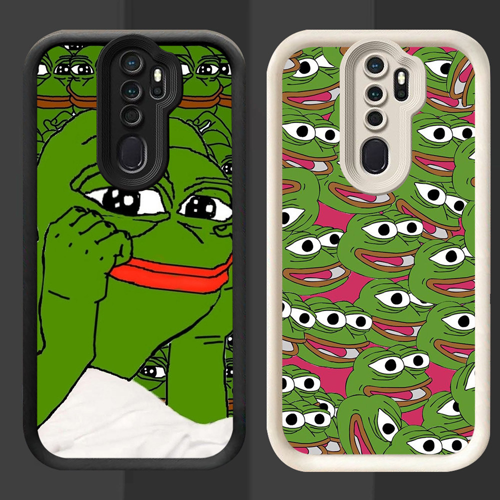 Jual R91 Frog meme pepe Casing untuk OPPO F11 Reno 2F A5 2Z A9 2020 Pro ...
