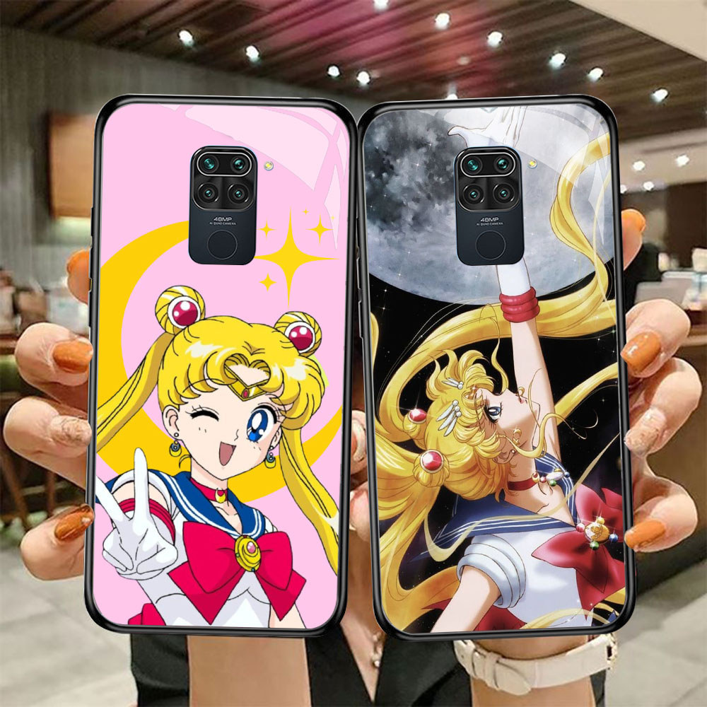 Jual DR-85 Sailor Moon HD Glass Casing untuk Xiaomi Redmi Note9 9S Poco ...