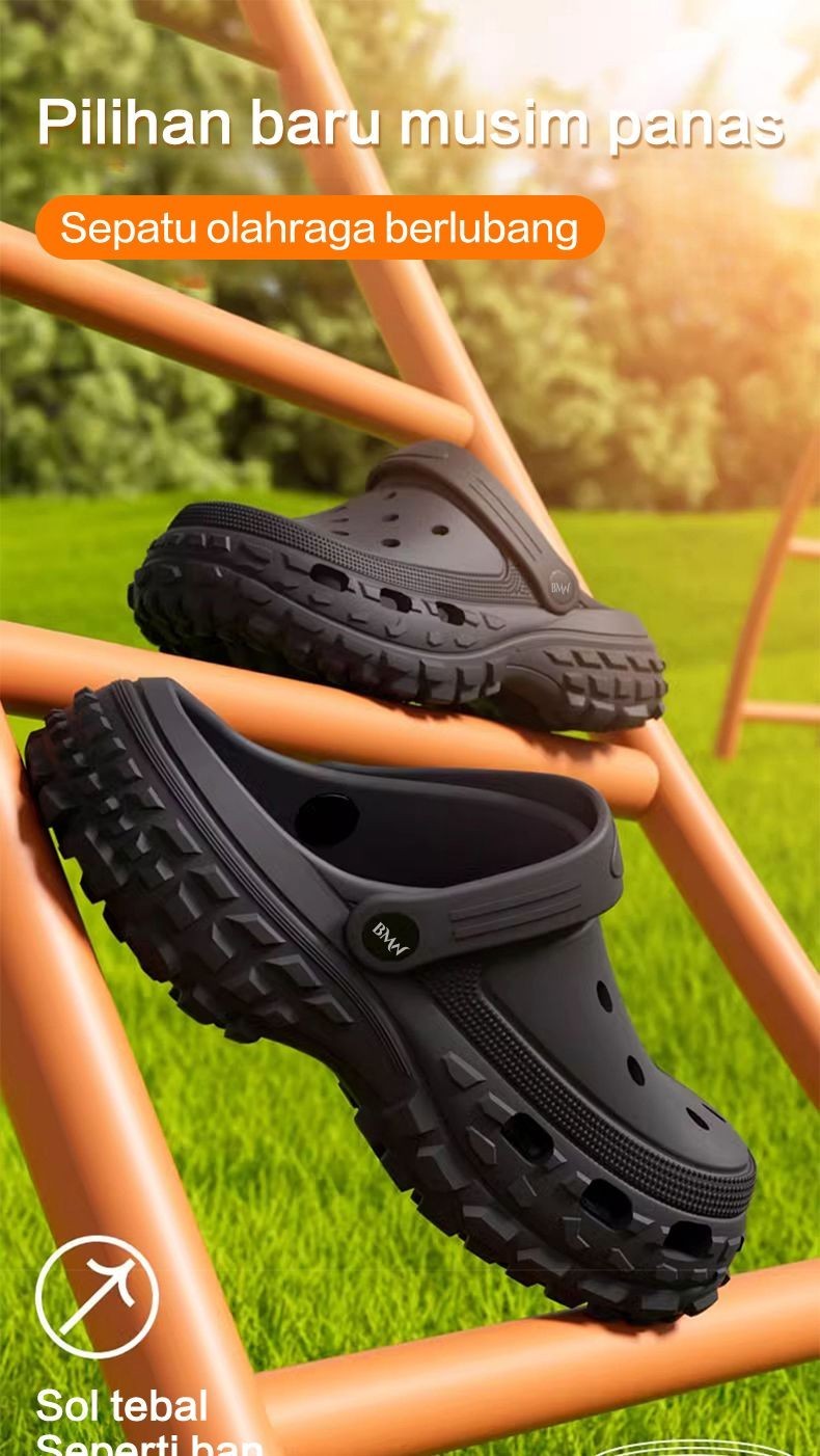 Jual Sandal Pria 2026 Model Baru Korea dengan Tali Tumit Belakang dan ...