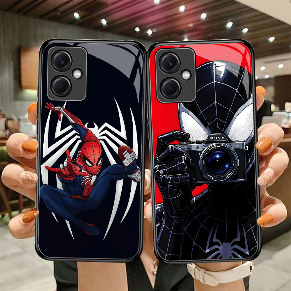 Jual DR-72 Marvel Spider-Man HD Glass Casing untuk Xiaomi Redmi A5 12 ...