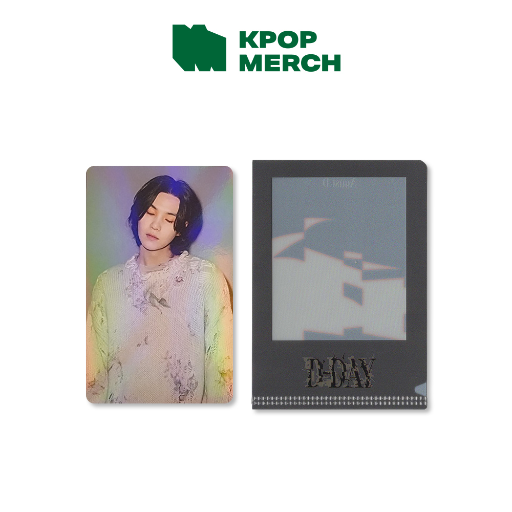 Jual (Only POB) BTS SUGA - D-DAY early bird weverse pob [ Hologram ...