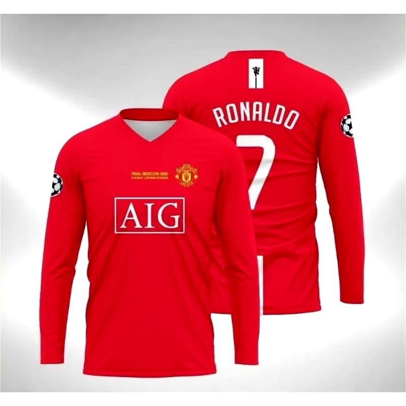 Jual Jersey MU 2008 full printing | Shopee Indonesia