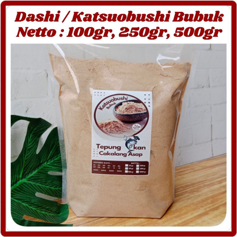 Jual Tepung Ikan Cakalang Asap / Bubuk Kaldu Katsuo Dashi Powder ...