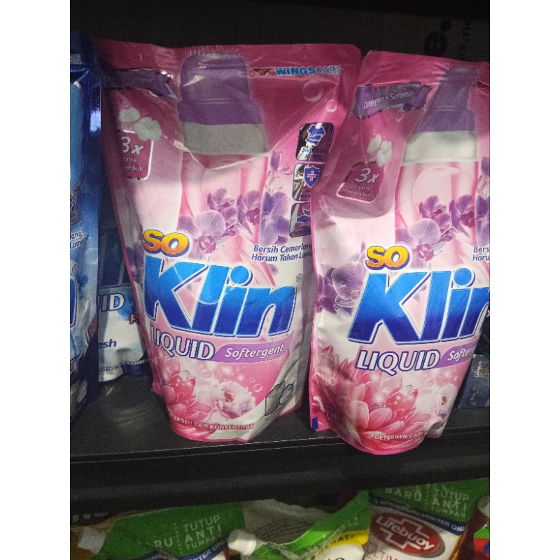 Jual SO KLIN LIQUID SOFTERGENT@720ML | Shopee Indonesia