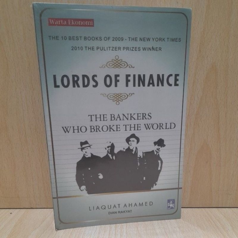 Jual buku original : Lords Of Finance The Bankers Who Broke The World. | Shopee Indonesia