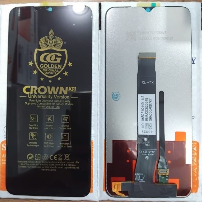 Jual LCD TOUCHSCREEN REDMI A1/A1 PLUS/A2/A2 PLUS/POCO C50/C51 HITAM ...
