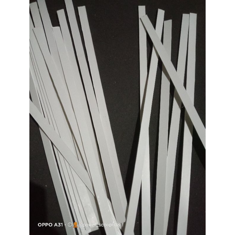 Jual PVC bahan kanal miniatur truk atau kerajinan tangan lebar 5mm ...