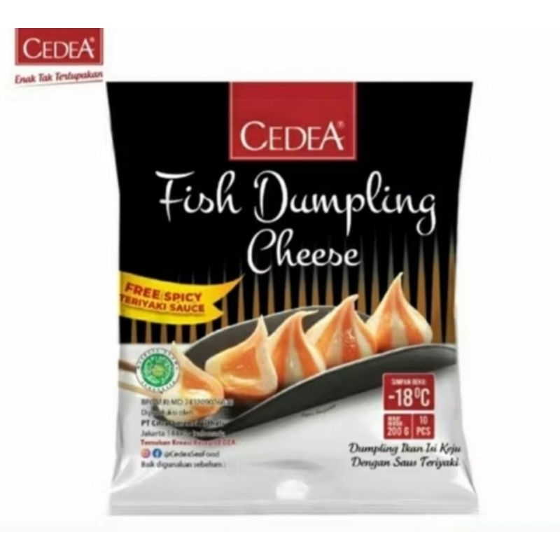 Jual CEDEA Fish Dumpling Cheese Premium Pack 200Gr | Shopee Indonesia