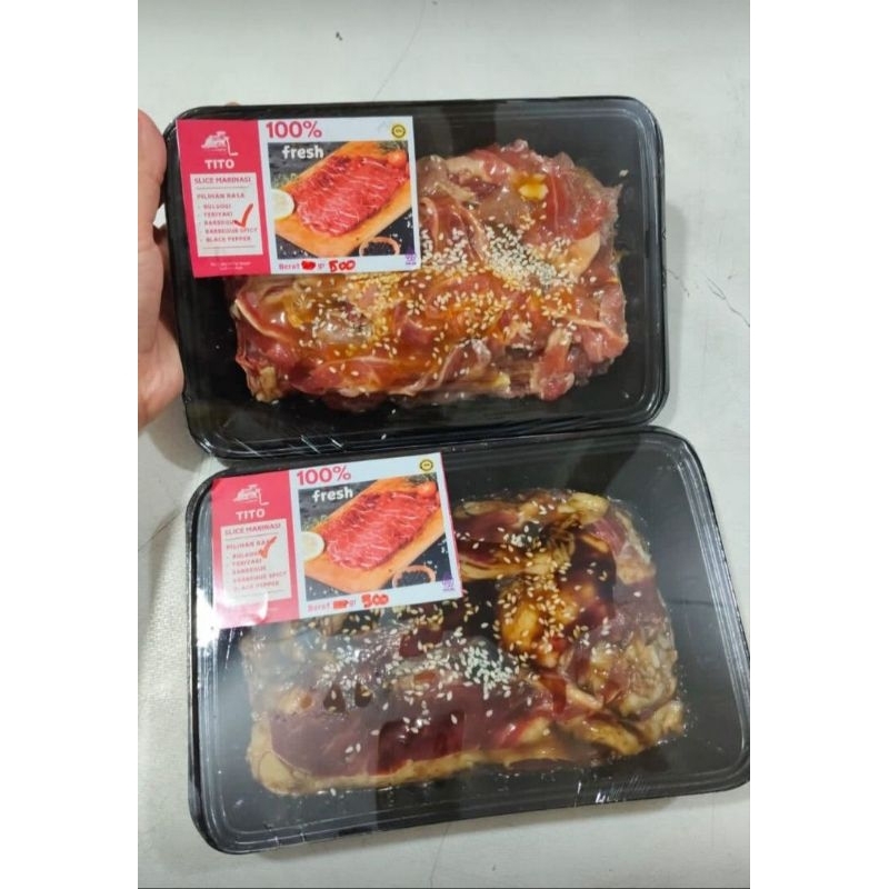 Jual Beef Slice Bumbu 500 g (all varian) | Shopee Indonesia