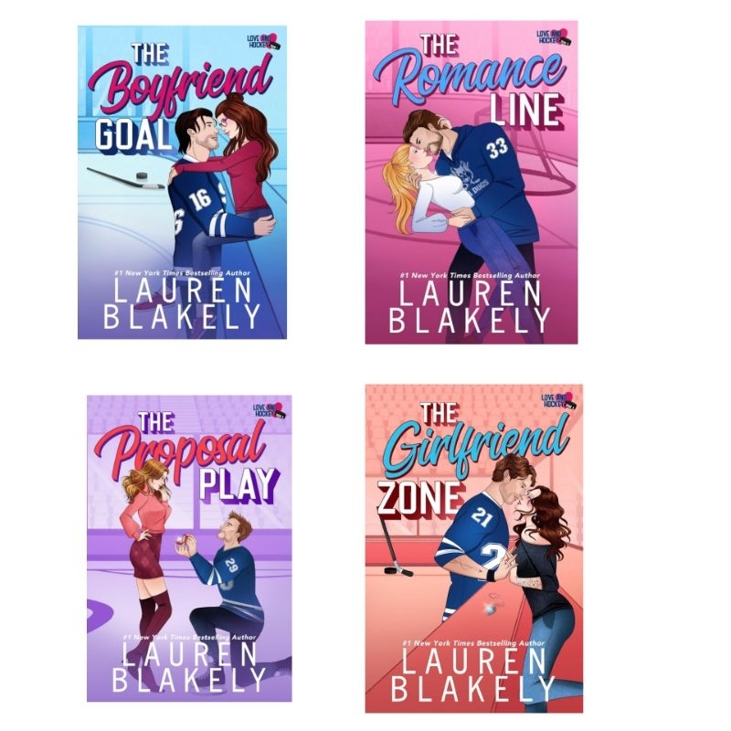 Jual The Boyfriend Goal, The Romance Line, The Proposal Play, by Lauren ...