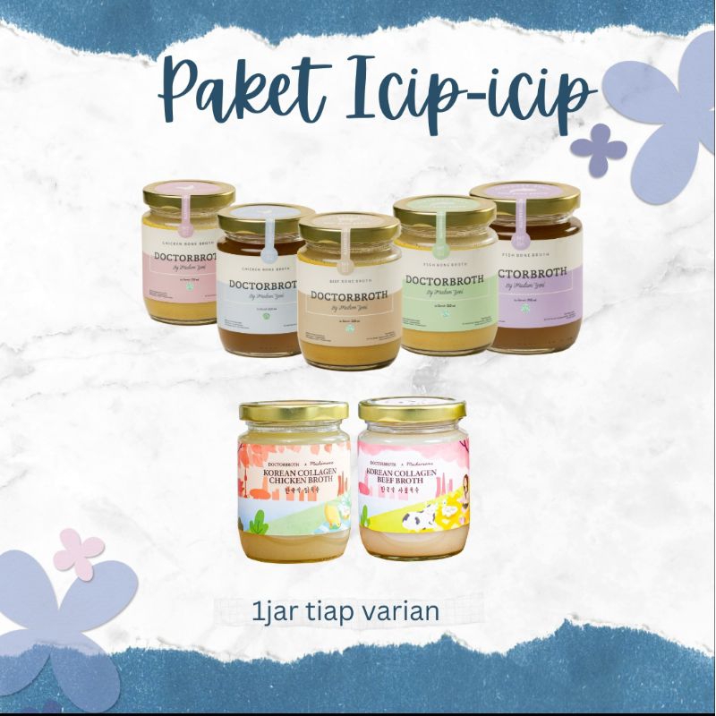 Jual Doctor Broth Paket Icip-icip semua varian | Shopee Indonesia