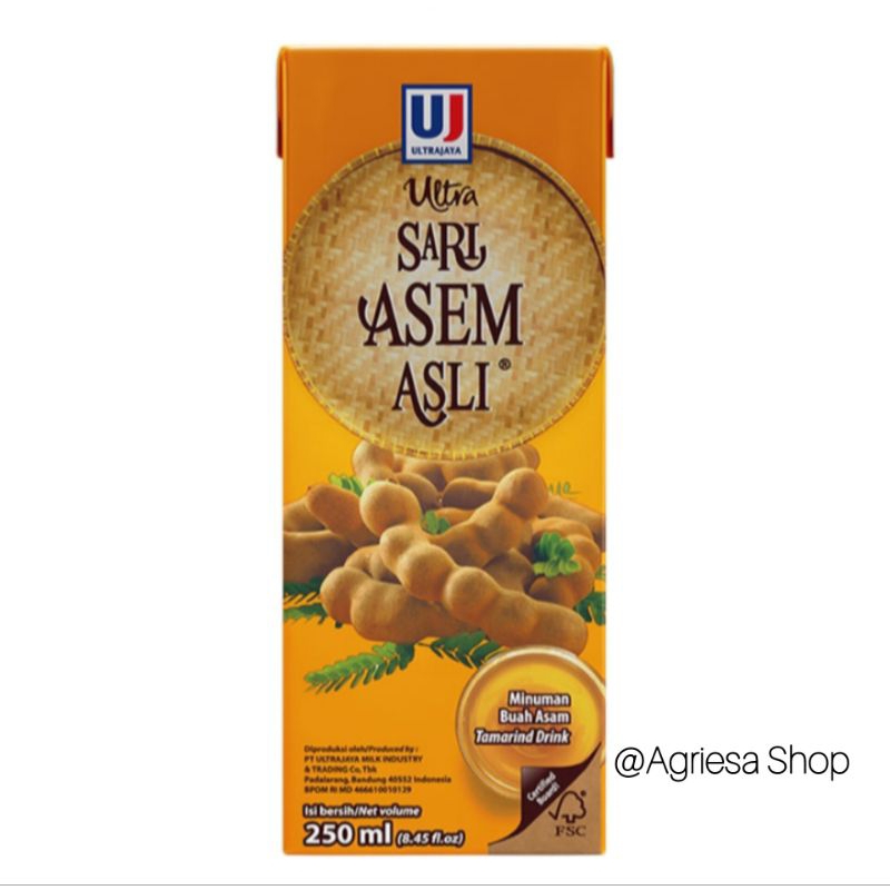 Jual Ultra Minuman Sari Asem 250 ml | Shopee Indonesia