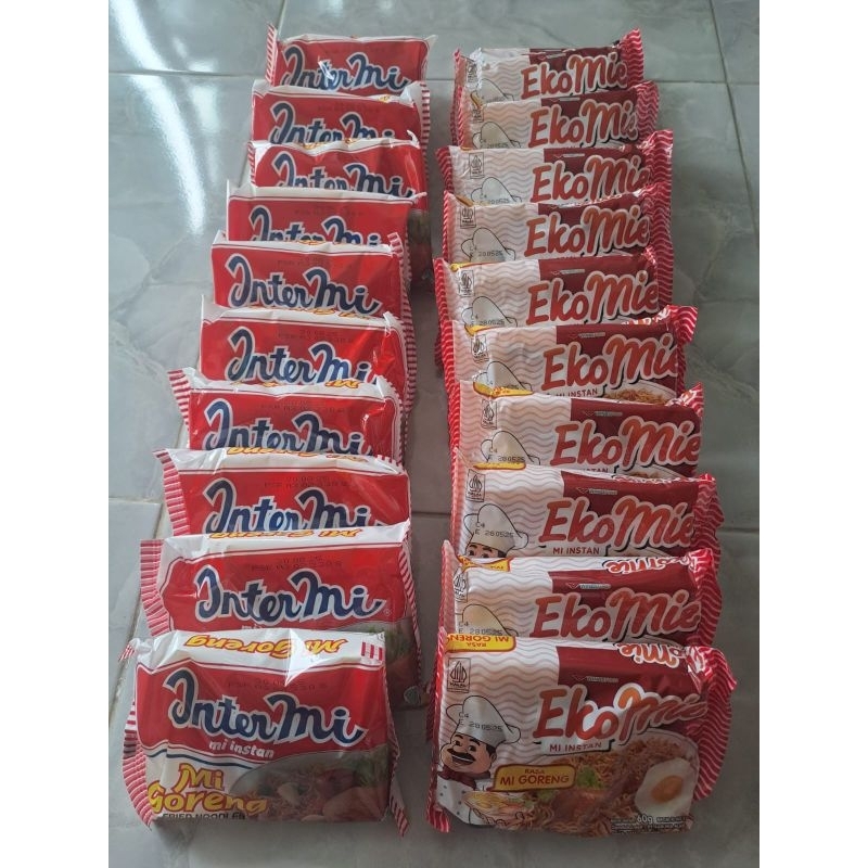 Jual PAKET MIX 20 [ INTERMIE X MIE EKO ] (10+10) | Shopee Indonesia
