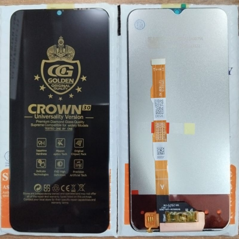 Jual LCD TOUCHSCREEN VIVO Y22 2022 V2207/Y22S/Y17S/Y28 5G HITAM FULLSET ...