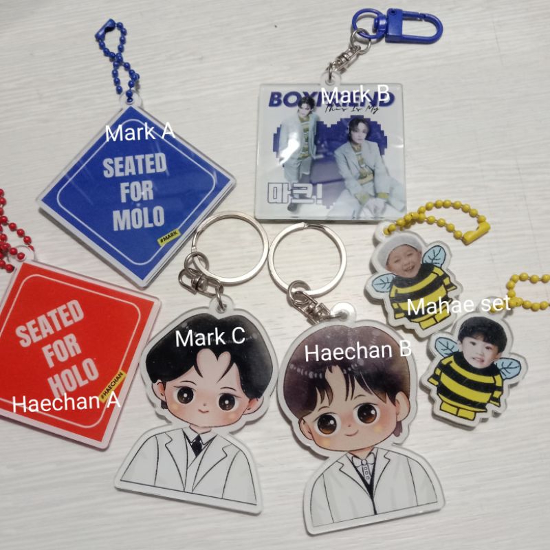 Jual NCT MARK HAECHAN KEYCHAIN STANDEE | Shopee Indonesia