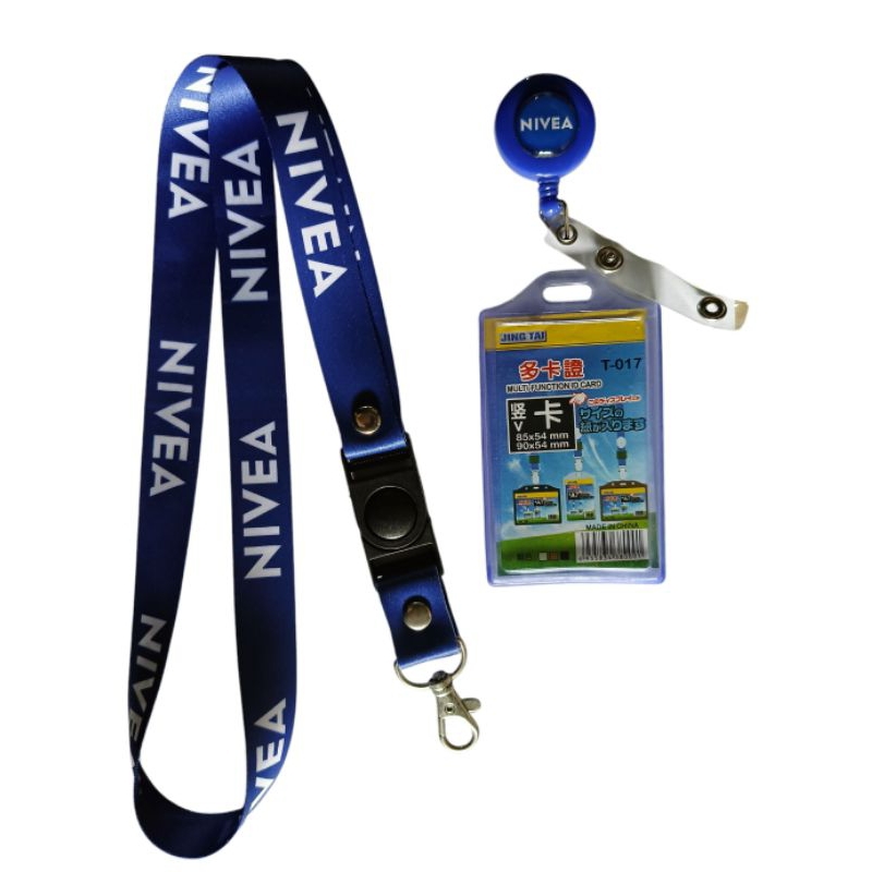 Jual Tali id card Nivea / lanyard Nivea ready stok | Shopee Indonesia