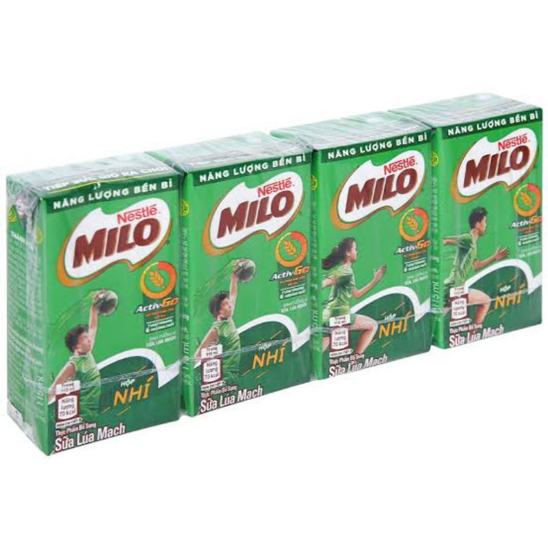 Jual Nestle Susu Milo UHT active-Go Pack Kotak 4x110ml dan 4x180ml | Shopee Indonesia