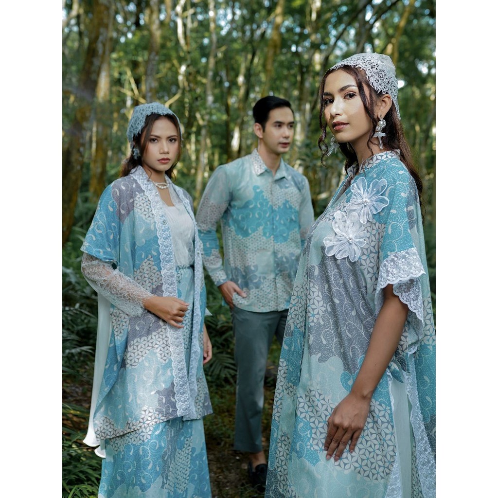 Jual MARGARIA BATIK - Dress Lebaran Katun Satin - Kaftan Baju Lebaran ...