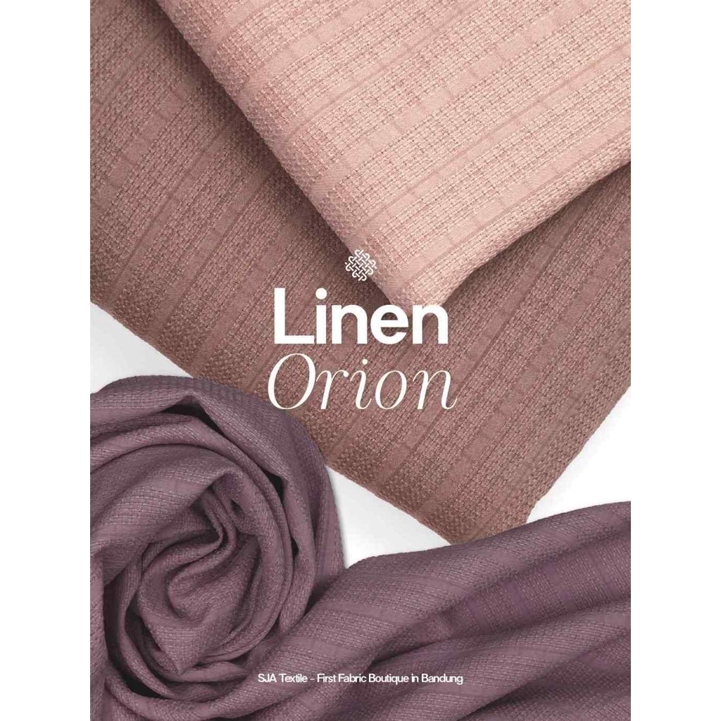 Jual Linen Orion by SJA Textile - Bahan Kain Eceran Linen Orion Linen Look Kain Dobby Linen ...