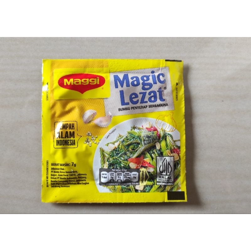 Jual MAGGI MAGIC LEZAT SACHET 1 PCS | Shopee Indonesia