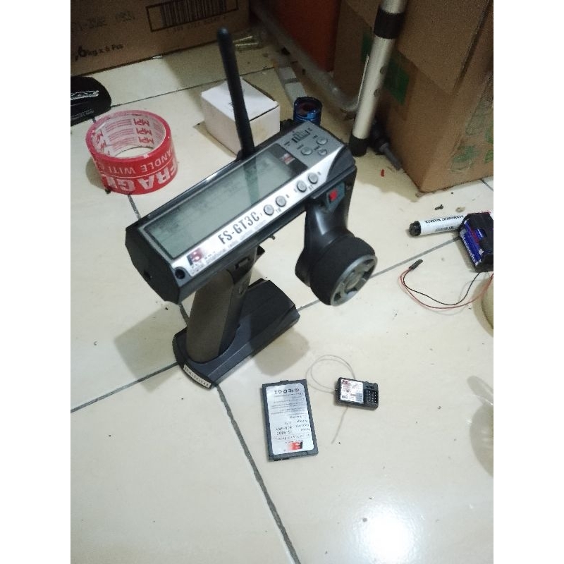 Jual part rc remote transmitter flysky fs gt3c 3ch display lcd digital ...